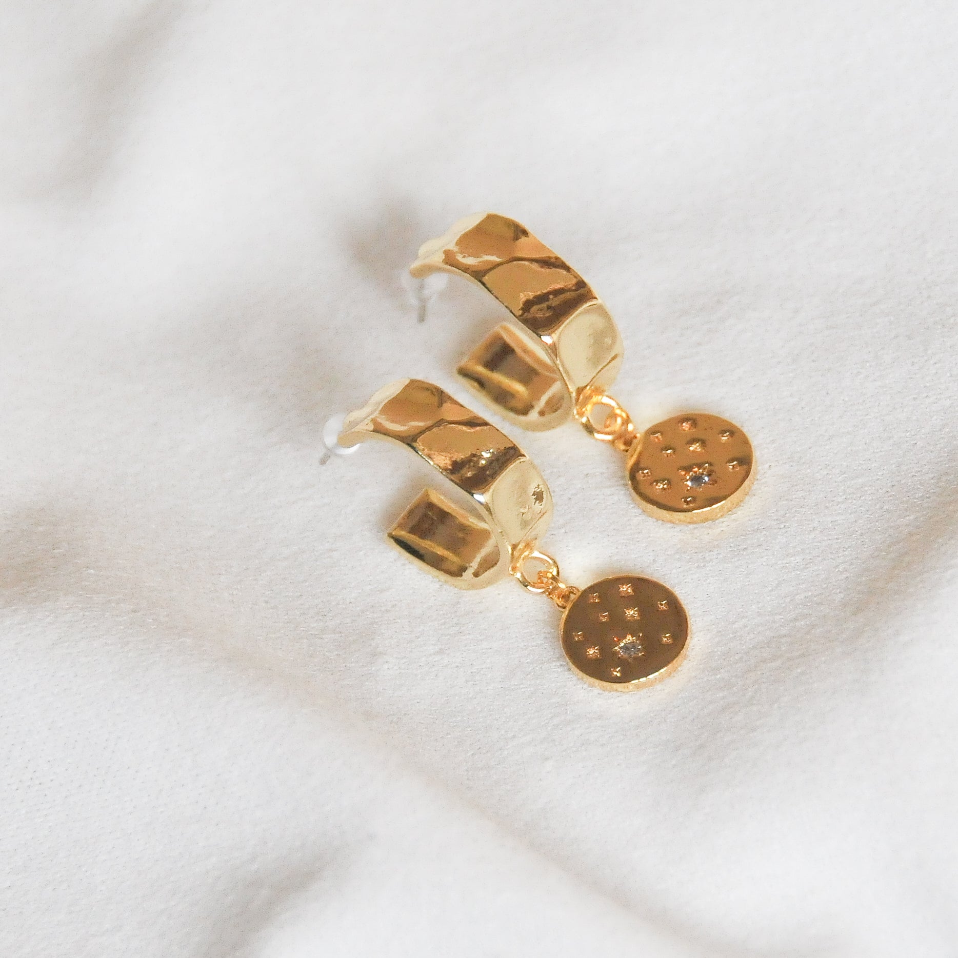 Chunky Disk Hoops – skiesofhope